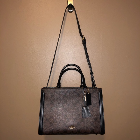 Coach | Bags | Authentic Coach Handbag With Lock Key | Poshmark